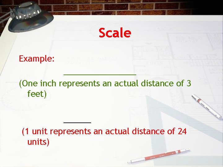 Chapter 5 Section 2 Scale Drawings and Models