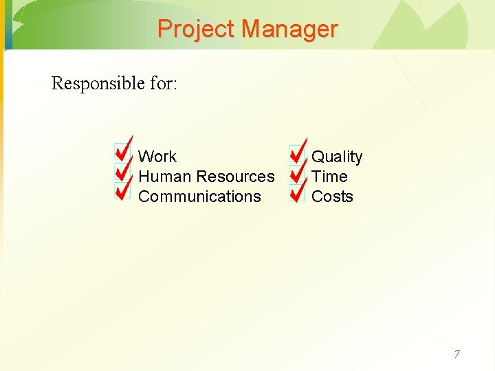 Lecture 4 Project Management Chapter 17 1 Project