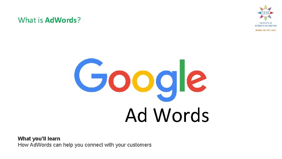 What is Ad Words Ad Words What youll