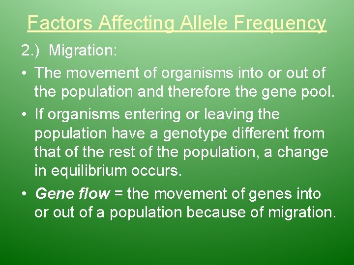 Mechanisms of Evolution Population Genetics Evolution Darwin didnt