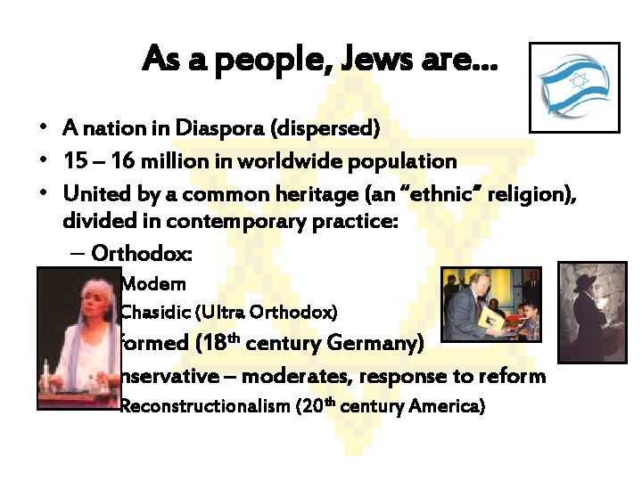 Judaism Powerpoint Judaism is A 4000 year old