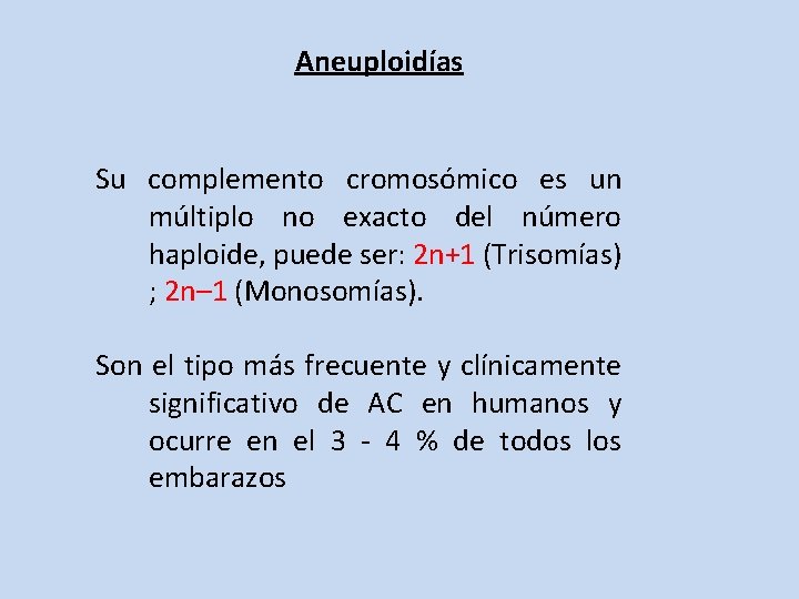 GENTICA MDICA TEMA 2 Citogentica y Aberraci Cromosmicas
