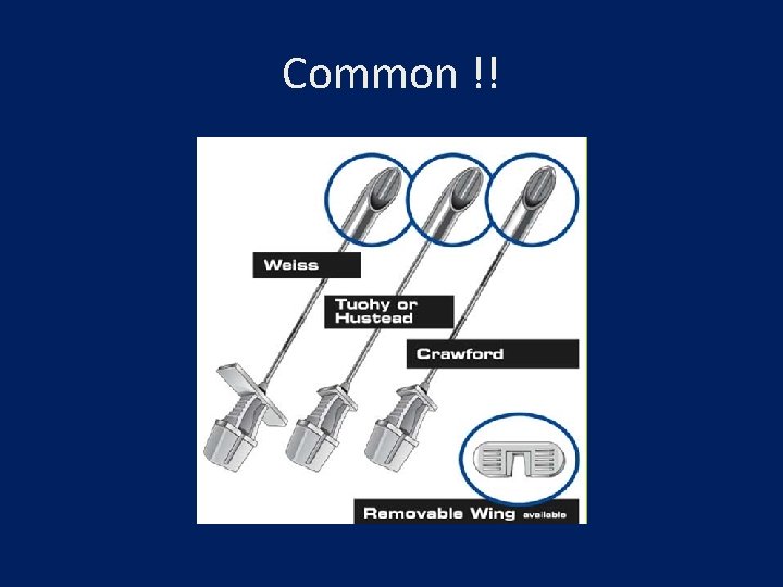 Neuraxial needles Dr S Parthasarathy MD DA DNB