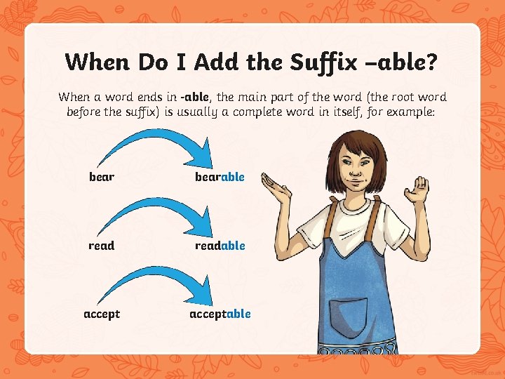 This week we are going to be looking