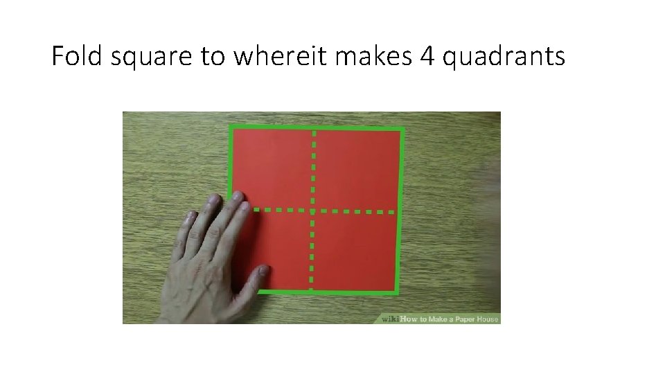 Review Get copy paper Fold it like shown