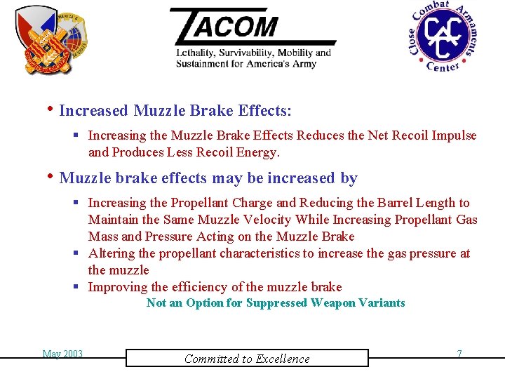 Recoil Reduction in the Barrett Model 82 A