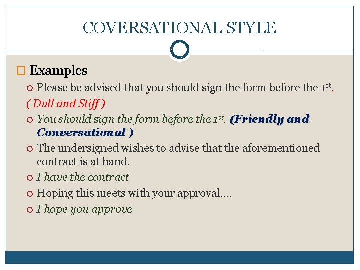 Writing for Effect TEACHER SHAHED RAHMAN Introduction Clarity