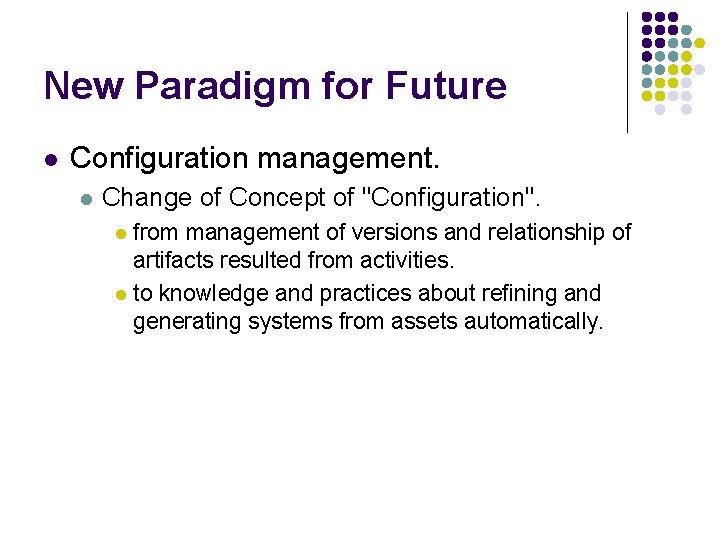 Discussion topic New Paradigm for Future Osamu Kobayashi
