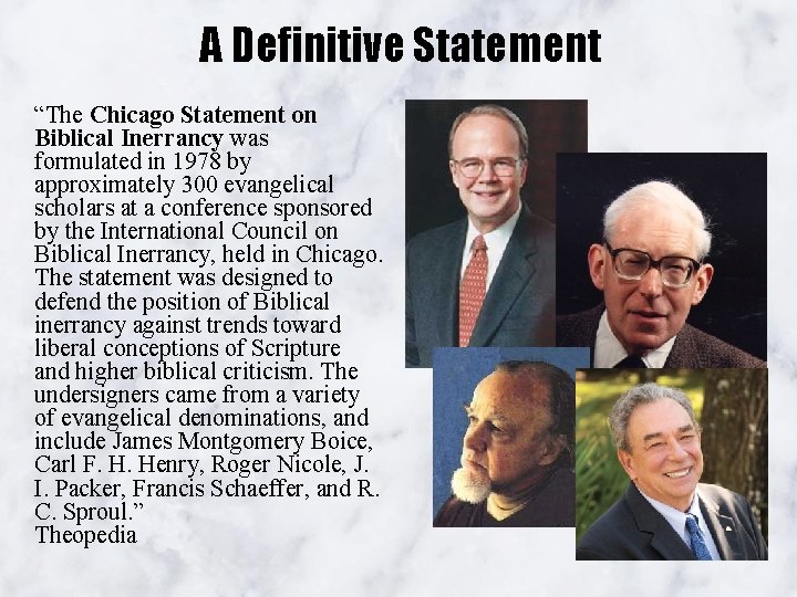 Lesson 6 Inerrancy The GodBreathed Word All Scripture