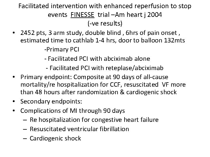 Facilitated PCI rescue PCI Dolly mathew Primary PCI
