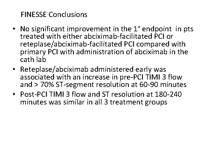Facilitated PCI rescue PCI Dolly mathew Primary PCI