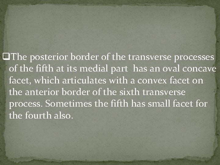 VETERINARY ANATOMY UNIT 5 STUDY OF BONES OF