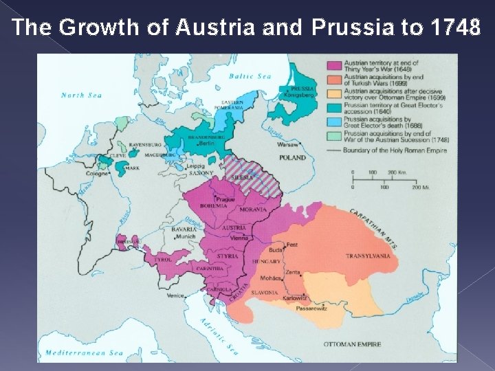 The Growth of Austria and Prussia to 1748