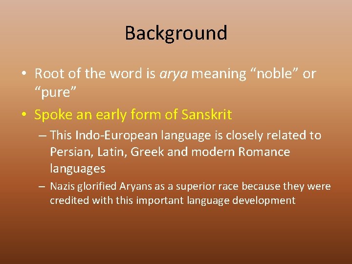 WWBAT Begin working on a worksheet to introduce