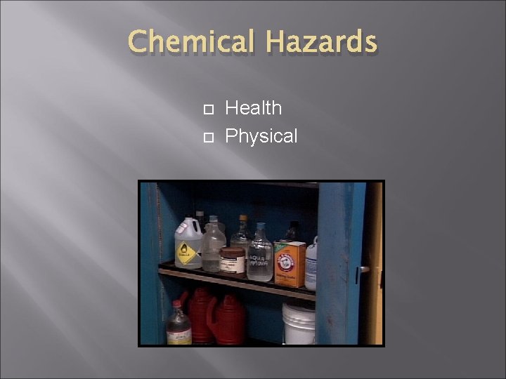 HAZARD COMMUNICATION OSHA Standard 29 CFR 1910 1200