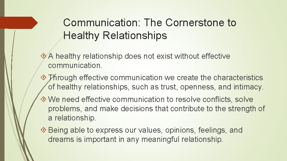 Healthy Relationships Lesson 3 Think Pair Share Individually