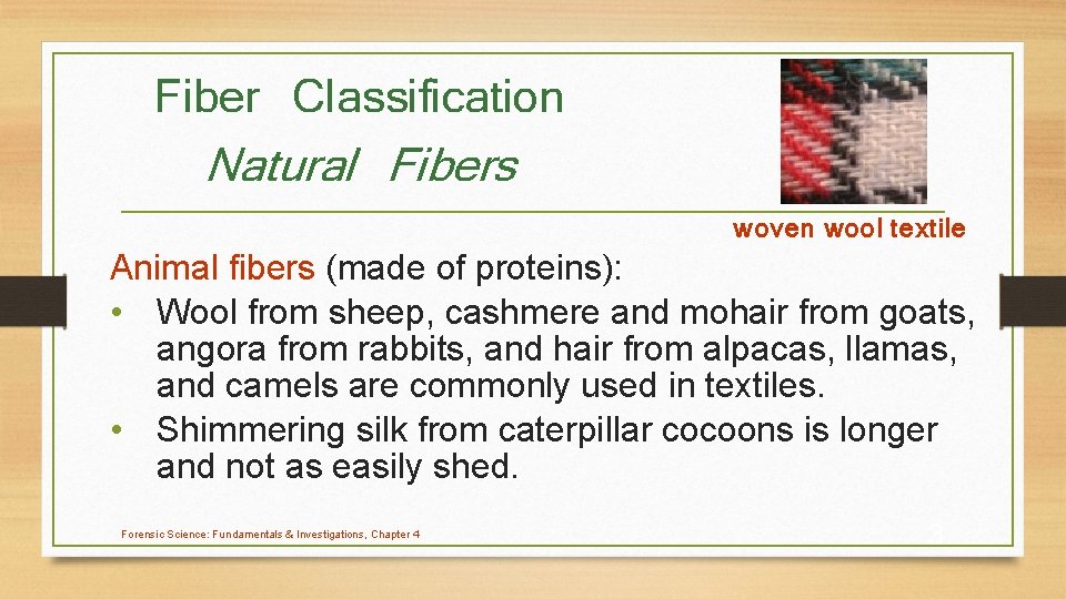 A Study of Fibers and Textiles SFS 1
