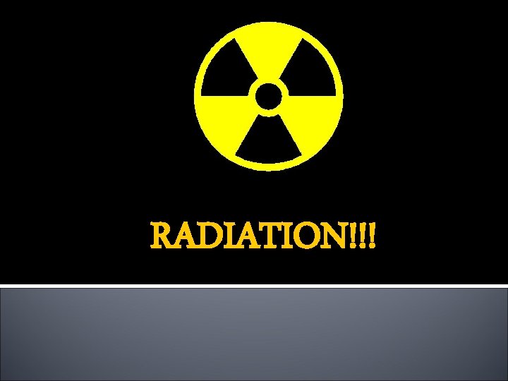 RADIATION 7 1 Atomic Theory and Radioactive Decay