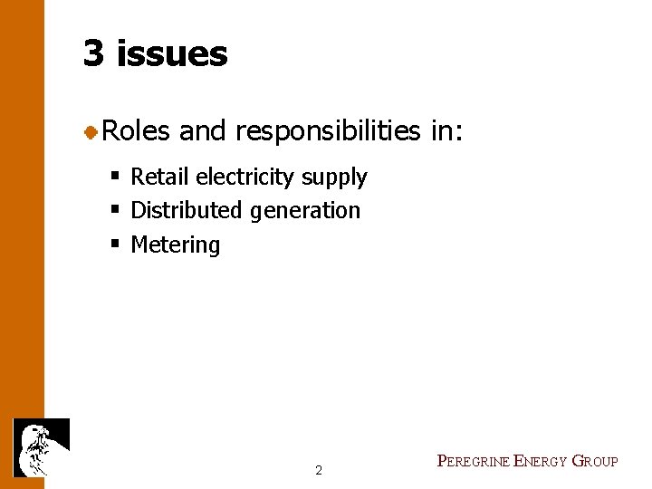 The Future Roles and Responsibilities of Distribution Companies
