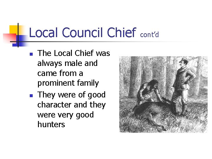 Mikmaq Three Levels of Government Local Council Chief