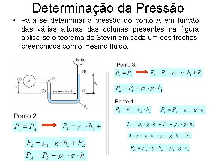 Mecnica dos Fluidos Aula 5 Manmetros e Manometria