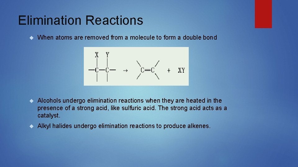 Reactions of Organic Compounds UNIT TWO The Big