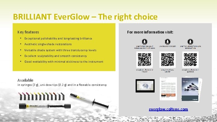BRILLIANT Ever Glow Short presentation BRILLIANT Ever Glow