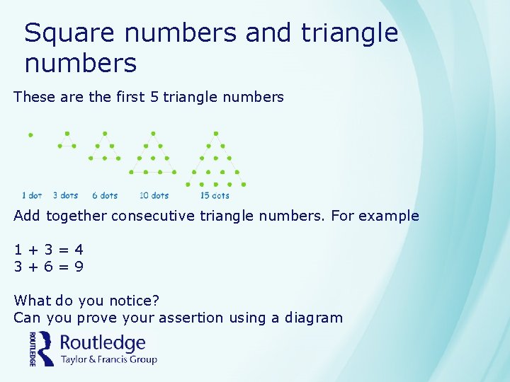 Chapter 5 Knowing and using number facts Chapter
