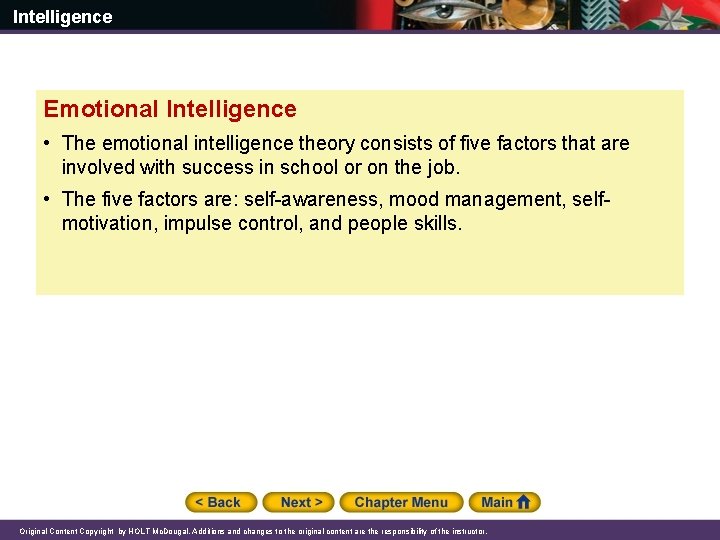 Intelligence Chapter 9 Intelligence Case Study What Makes