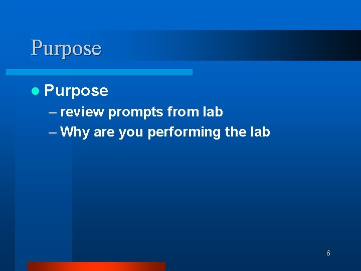 Writing a Lab Report 1 Major Parts of
