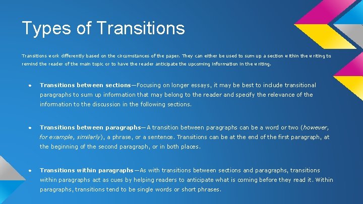 Transitions By Scotty P and Cristina Thayer What