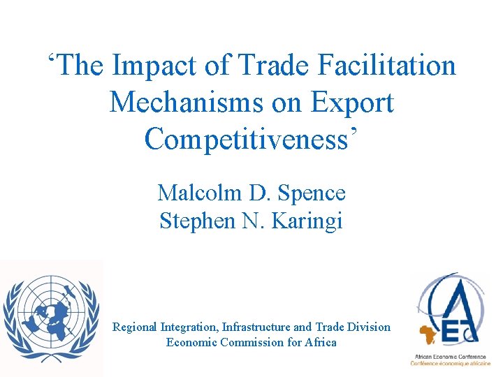 The Impact of Trade Facilitation Mechanisms on Export