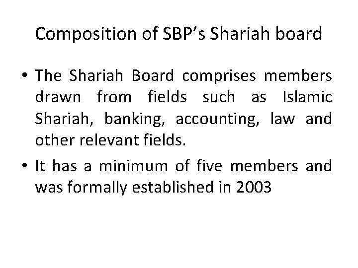History of Islamic banking in Pakistan its Shariah