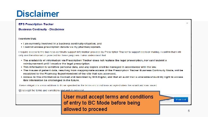 EPS Prescription Tracker Business Continuity Mode presented by