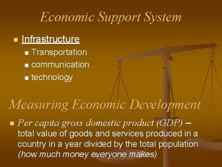 Economic Geography Chapter 4 Types of Economic Systems