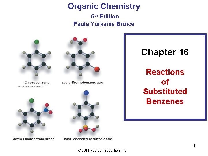 Organic Chemistry 6 th Edition Paula Yurkanis Bruice