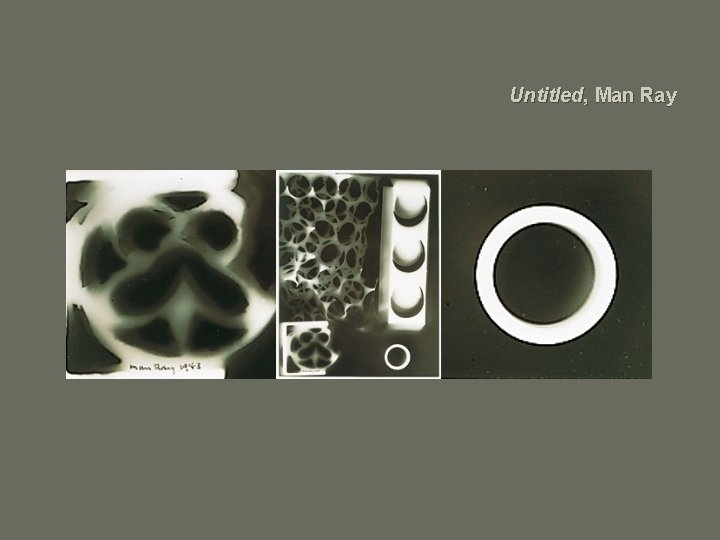 PHOTOGRAMS Fixed shadows of threedimensional objects on lightsensitive