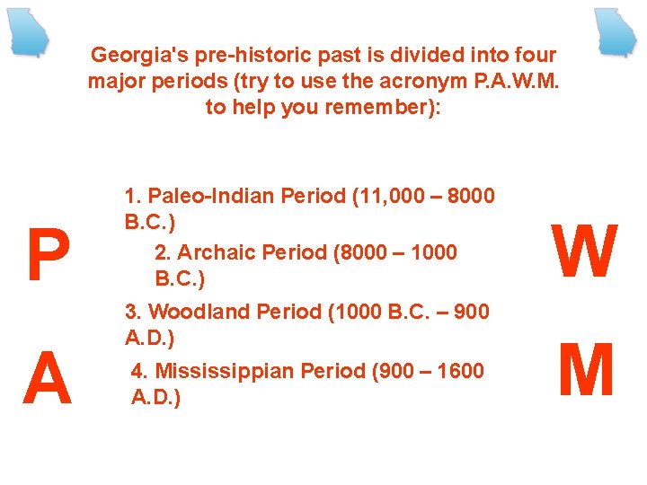 Write five facts about prehistory the reading guide
