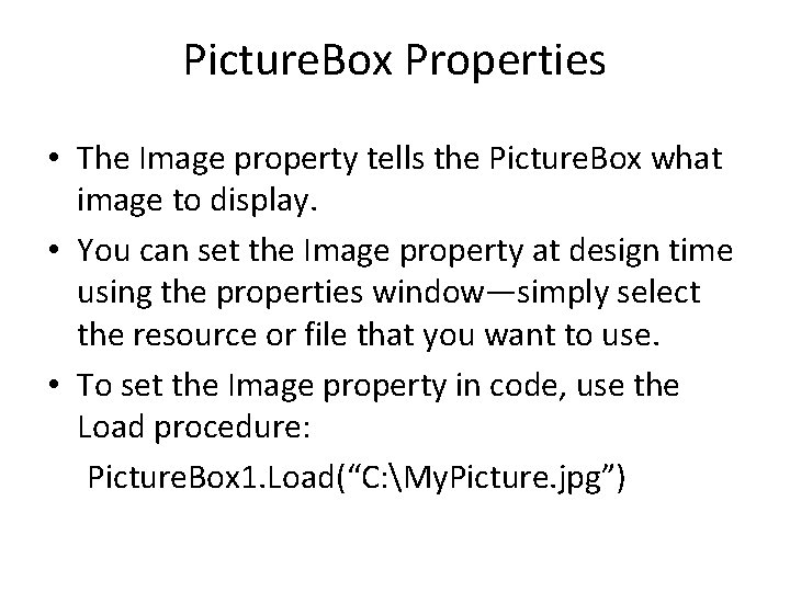 Picture Box Timer Resources Resources An easy and