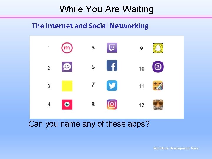 While You Are Waiting The Internet and Social