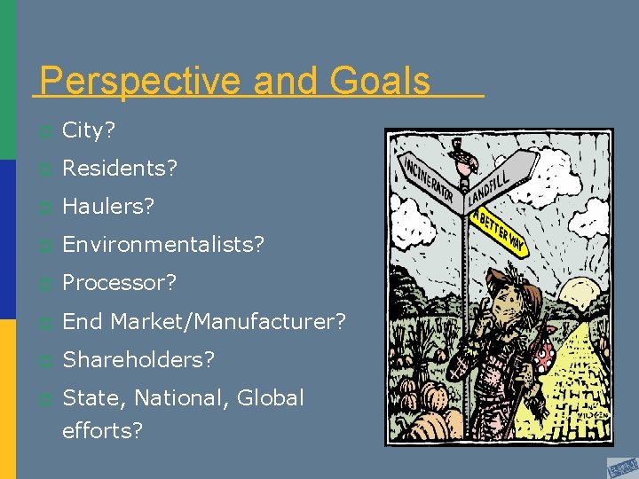 Designing Recycling Systems Right Alex Danovitch Eureka Recycling