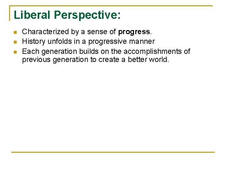 Archaeology and Analyzing History Social History Bias Cause