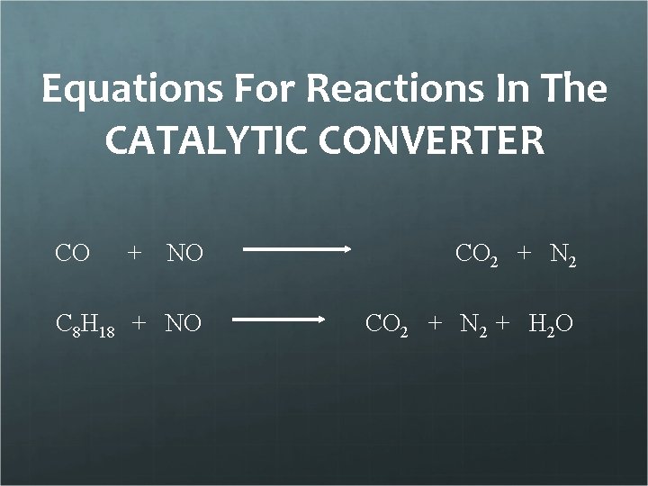Brief History of the Catalytic Converter The catalytic