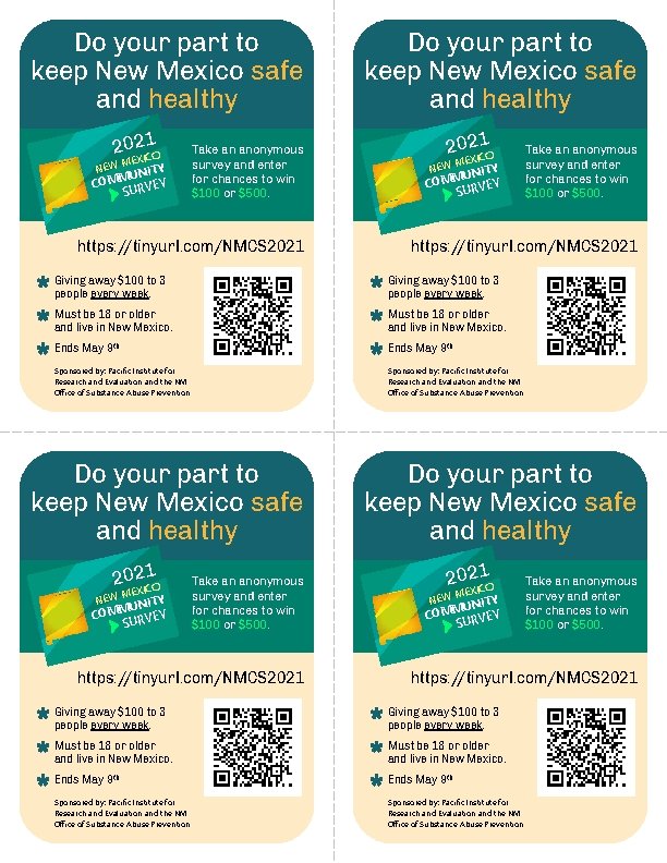Do your part to keep New Mexico safe
