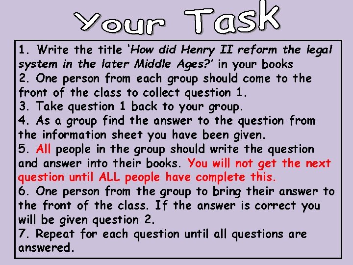 How did Henry II reform the legal system