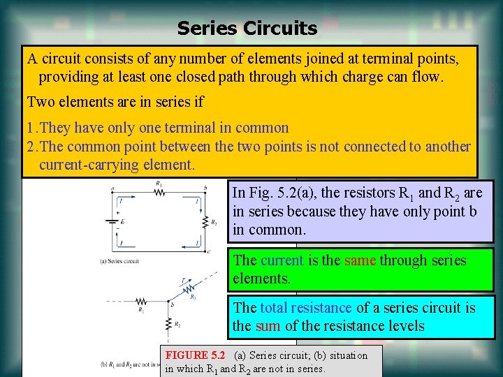 BCITBasic Electronics Series Circuits OUTLINES Introduction to Series