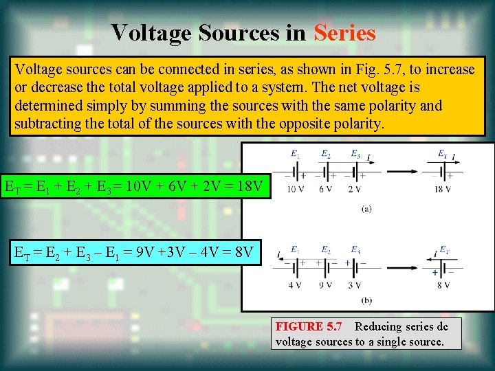 BCITBasic Electronics Series Circuits OUTLINES Introduction to Series