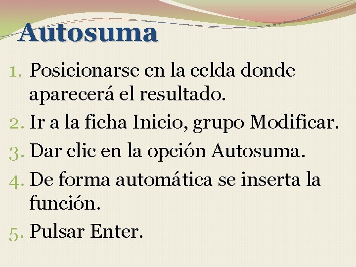 Funciones estadsticas bsicas Clase 28 Definicin de Estadstica