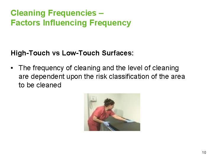 Best Practices for Environmental Cleaning Module 4 General