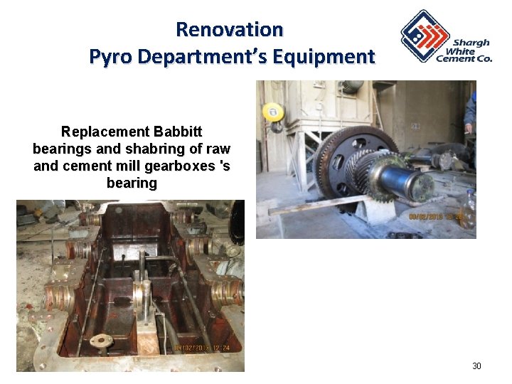 IRANIAN WHITE CEMENT INDUSTRY and SHARGH WHITE CEMENT